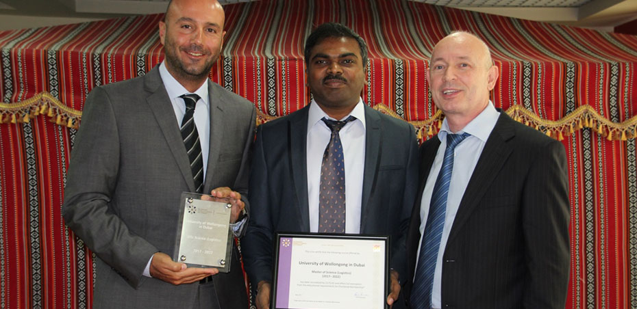 UOWD’s Master in Logistics Program celebrates triple accreditation ...
