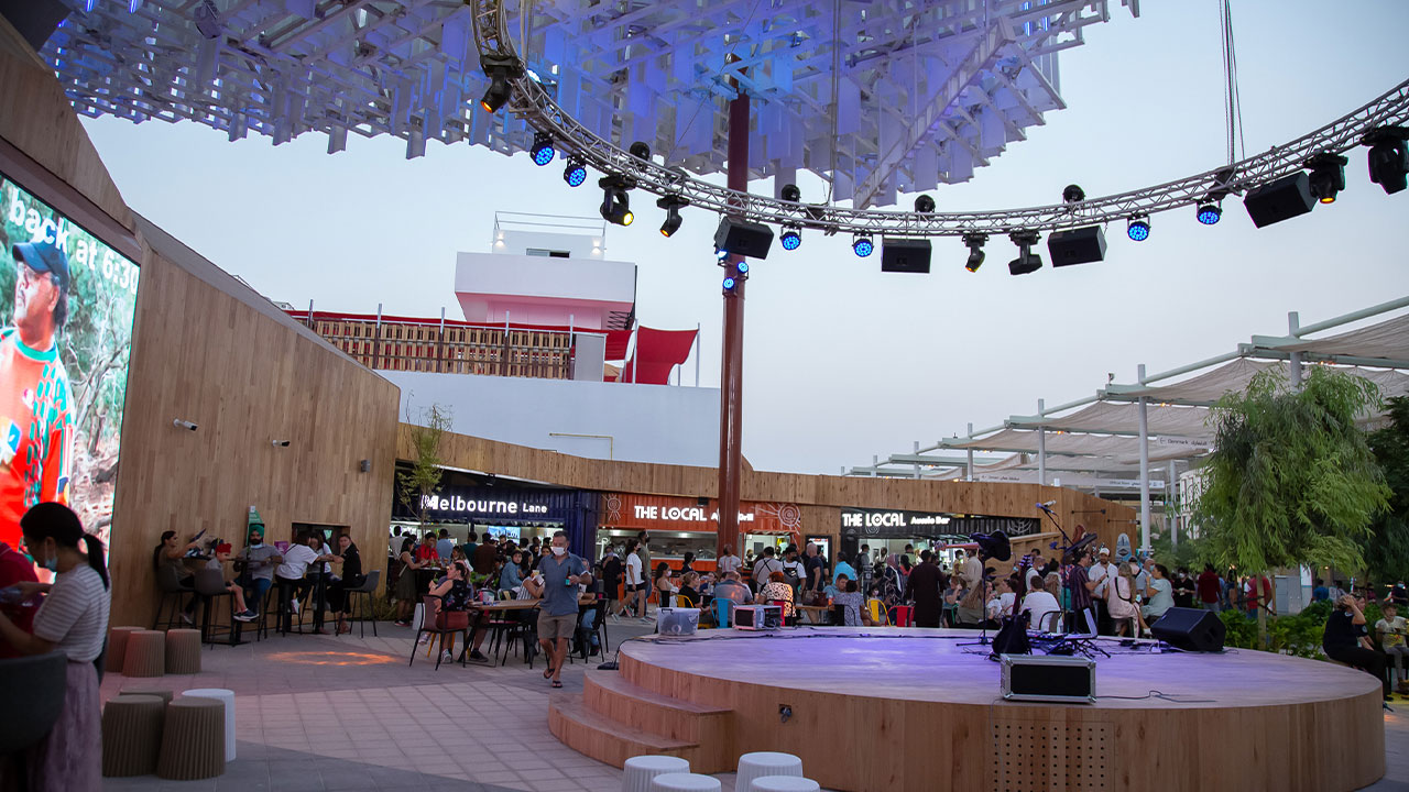 Outdoor Events Area | UOW - DSDIC